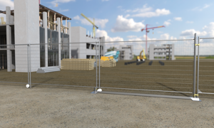 Sliding gate construction set to create a fence sliding gate