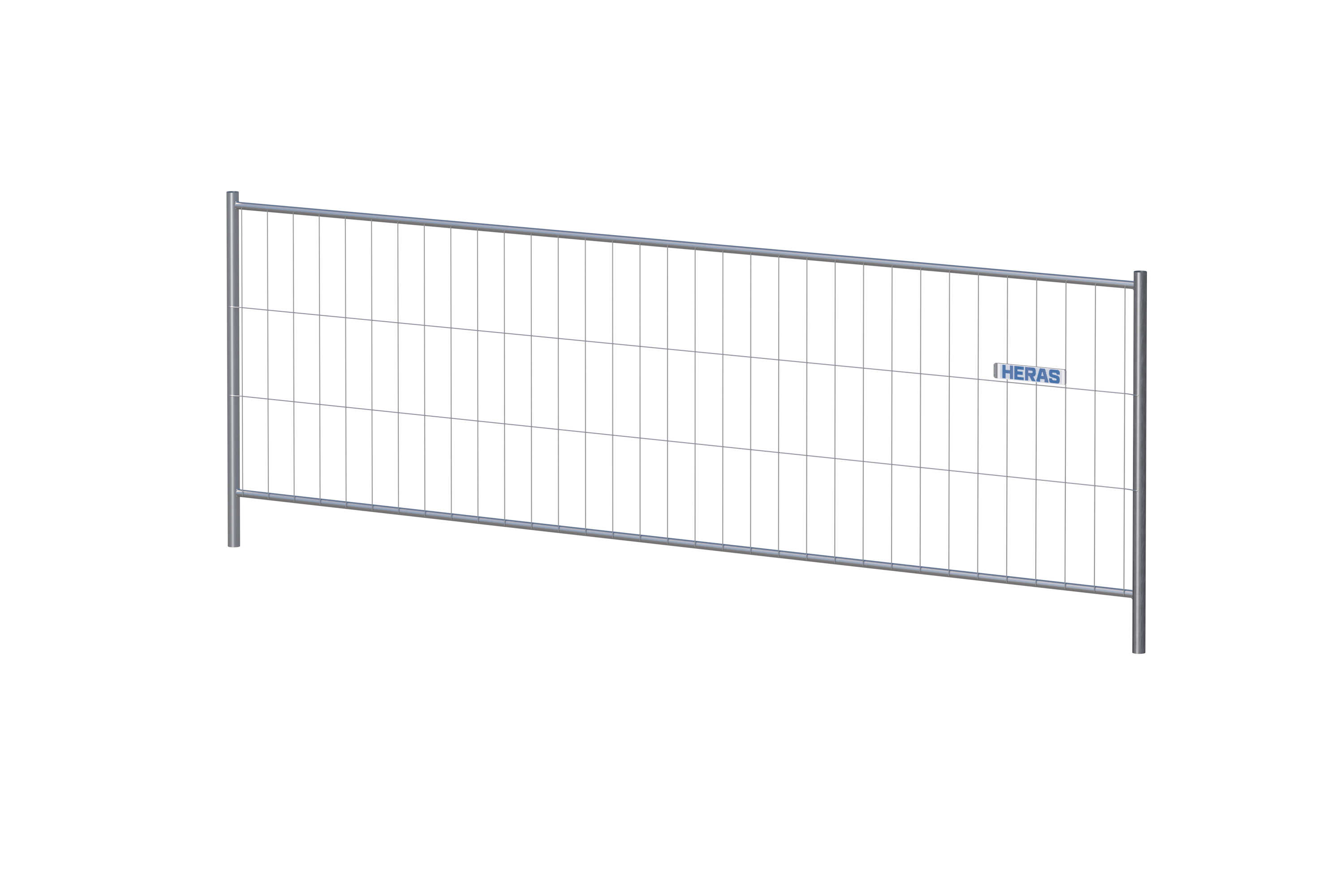 Heras mobile fence M100 for traffic management