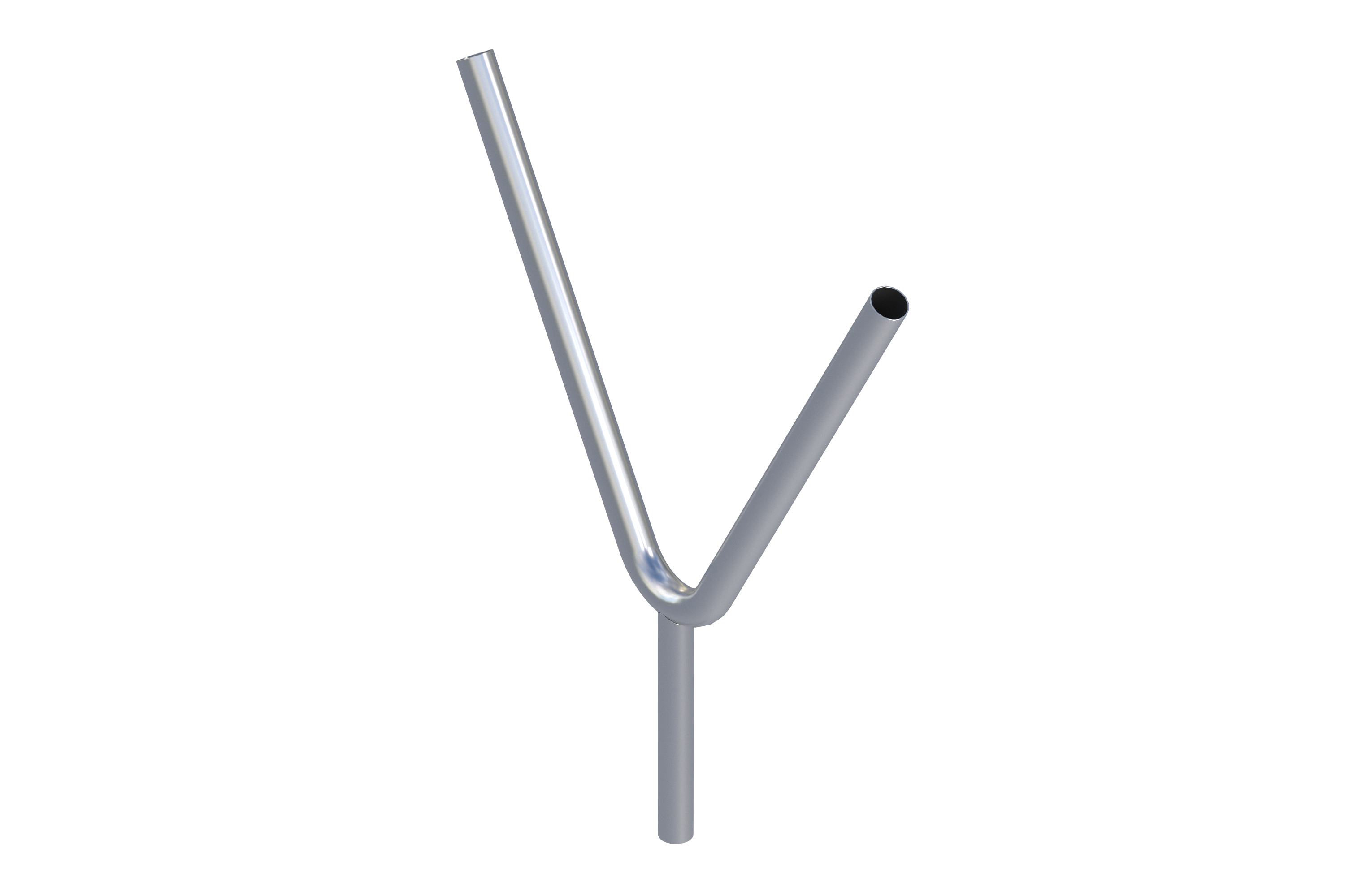 Y-shaped barbed wire holder for Heras temporary fences