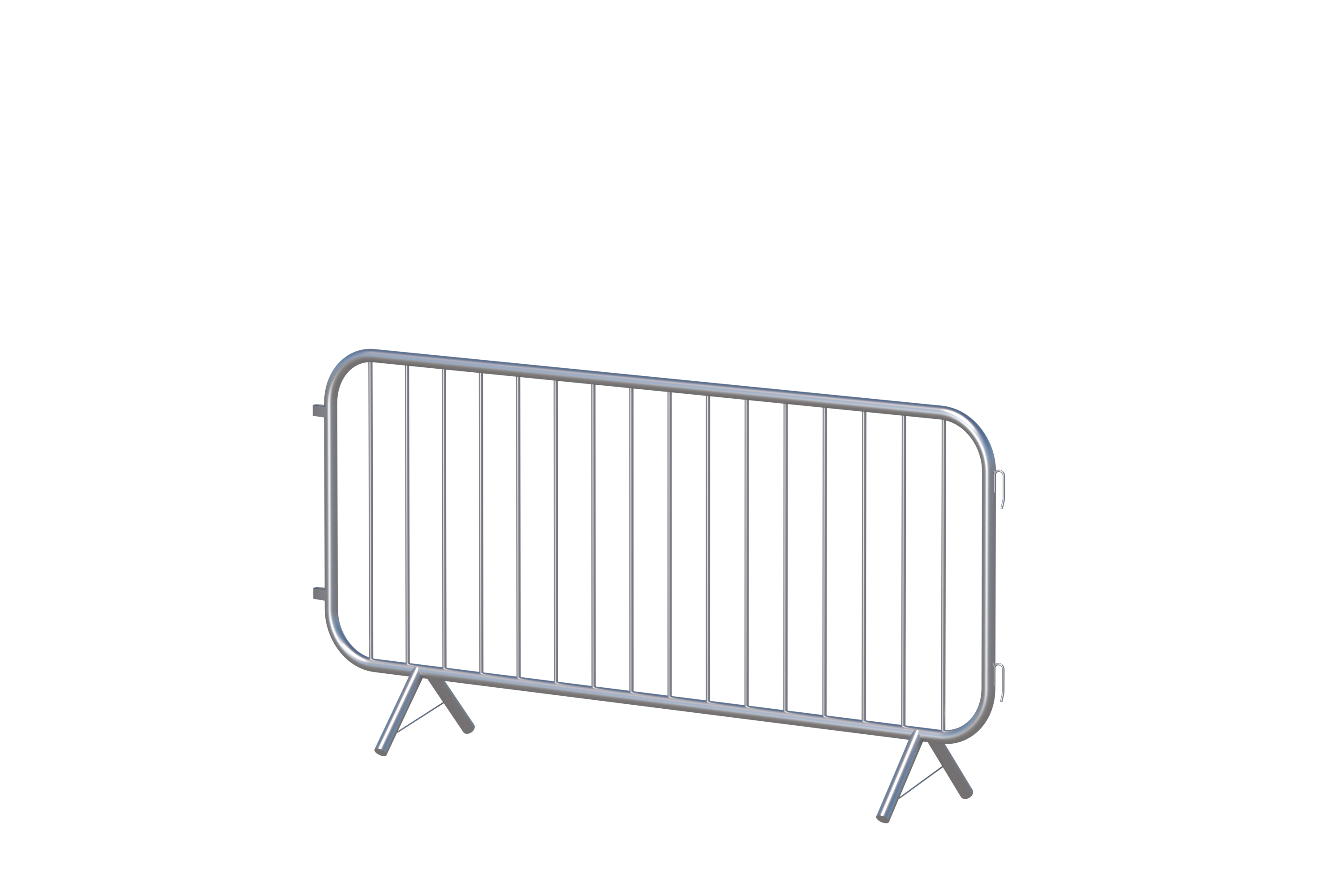 Heras Crowd Control Barrier 2.3m - extremely robust